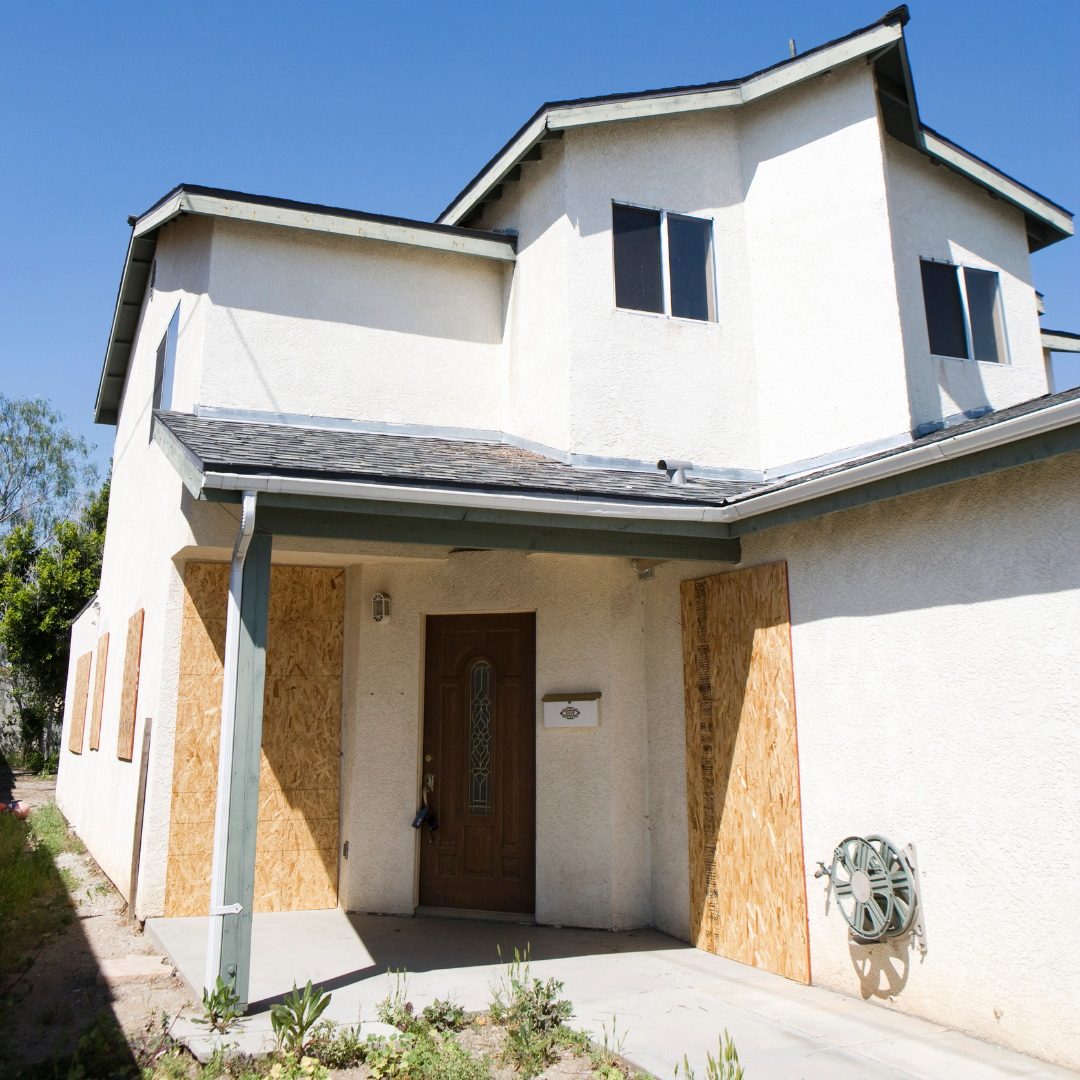 Property Board Up - BISON Restoration Services - Oklahoma City